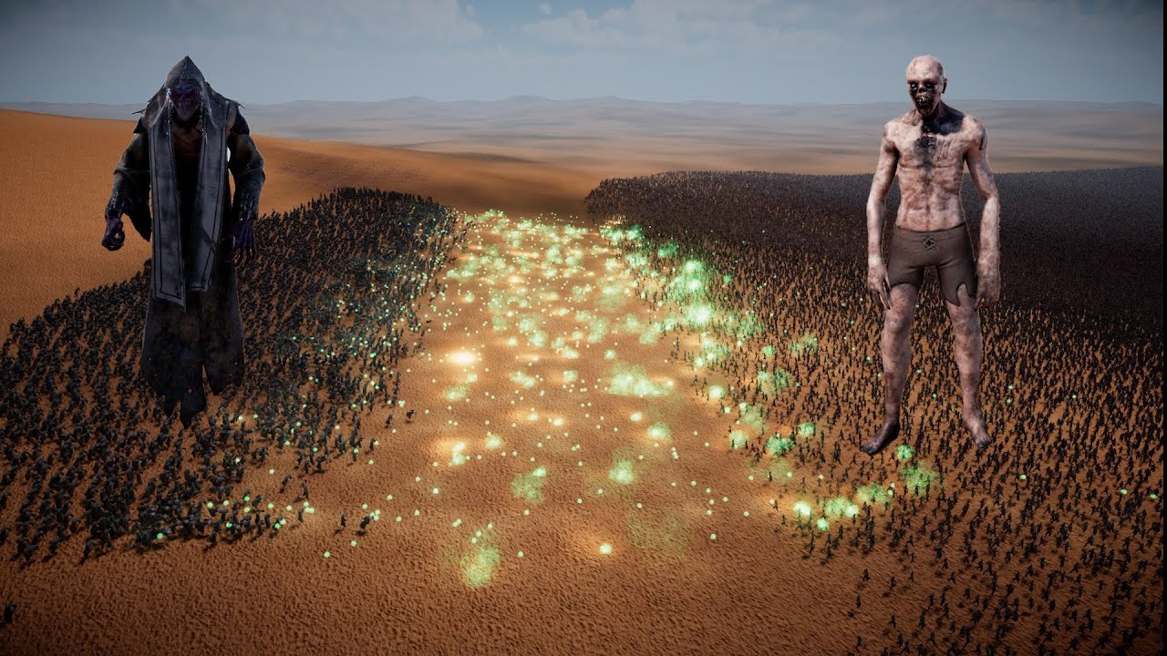 5000 Ghost vs 500000 Zombie | Ultimate Epic Battle Simulator 2 | UEBS2 ...