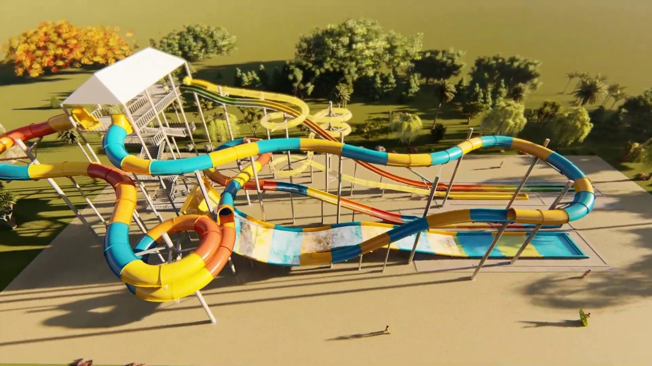 Perth's Outback Splash - New Waterslides Coming Soon Trailer - YouTube