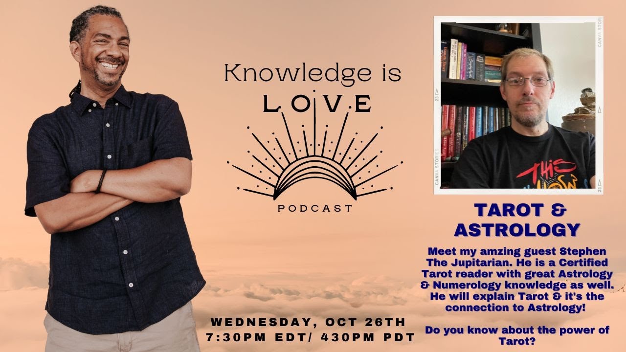 Eps 91 w/guest Stephen The Jupiterian talking Tarot - YouTube