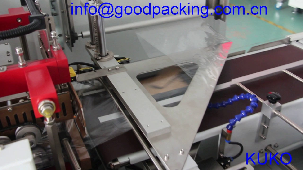 Vertical L Sealer And Shrink Wrapper for photo frame - YouTube