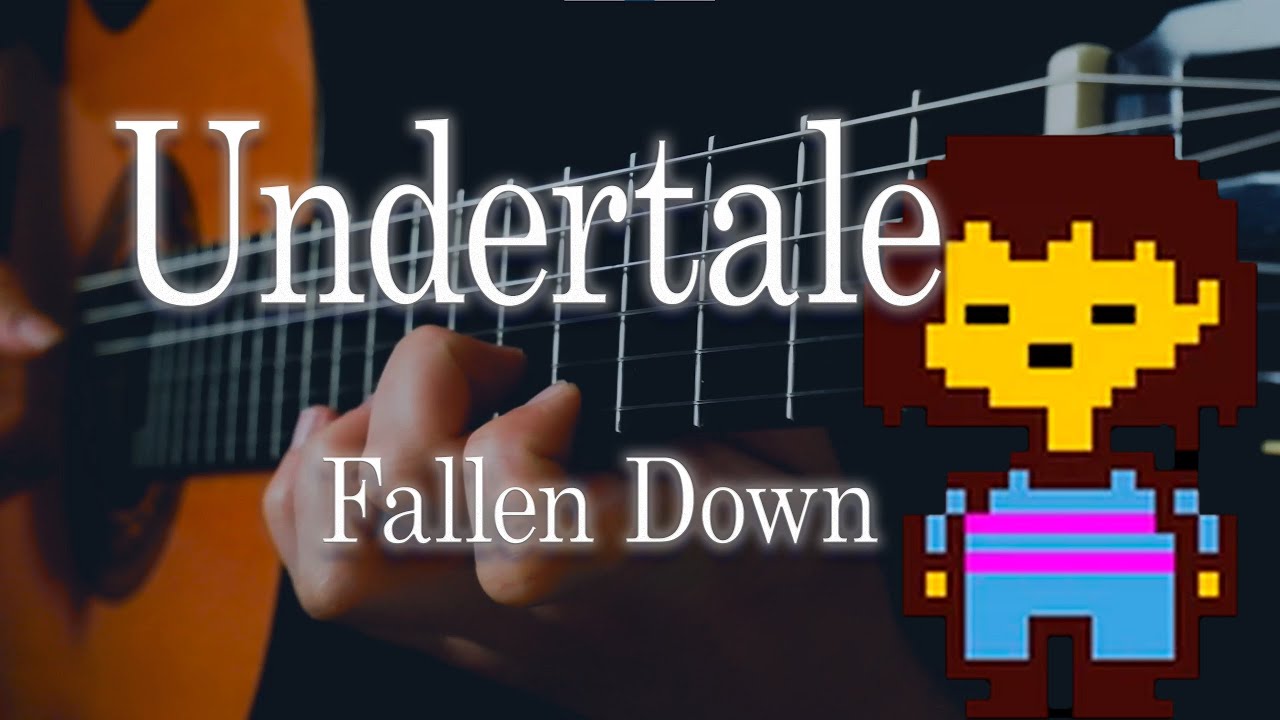 Undertale - Fallen Down (Free TAB) - YouTube
