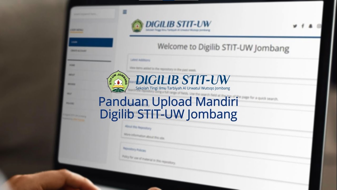 Panduan Upload Digilib STIT UW Jombang - YouTube