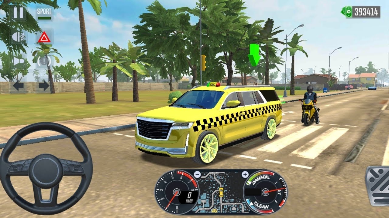 Taxi SIM 2022 Evolution - Android Gameplay Suv Cars Cadillac Escalade Driving Miami City Wheel ...