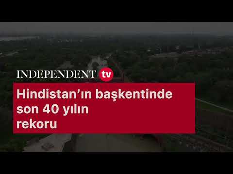 Hindistan'ın başkenti Yeni Delhi'de 40 yılın rekoru