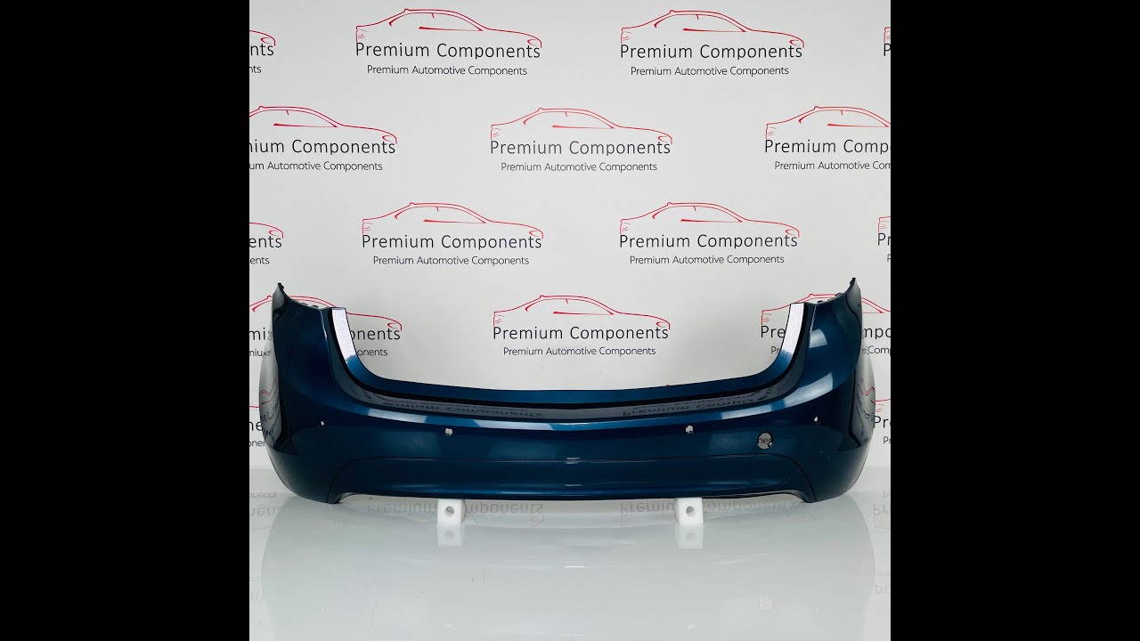 VW Sharan Rear Bumper Skin Genuine Blue MK2 2010 – 2015 - YouTube