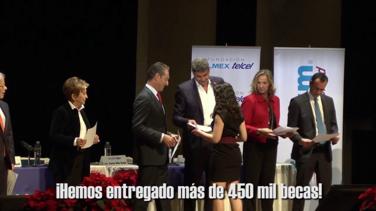 Entrega Becas Fundación TELMEX TELCEL 2016 - YouTube