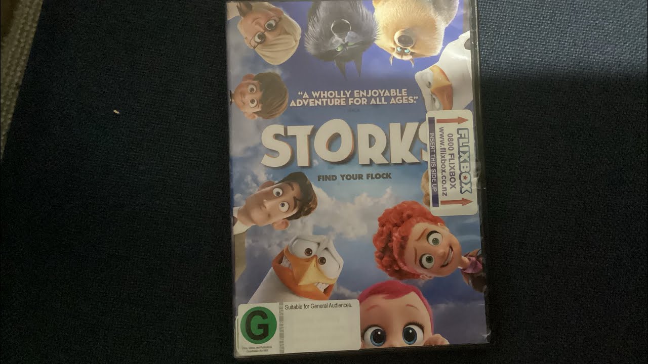 Opening to Storks 2016 DVD - YouTube