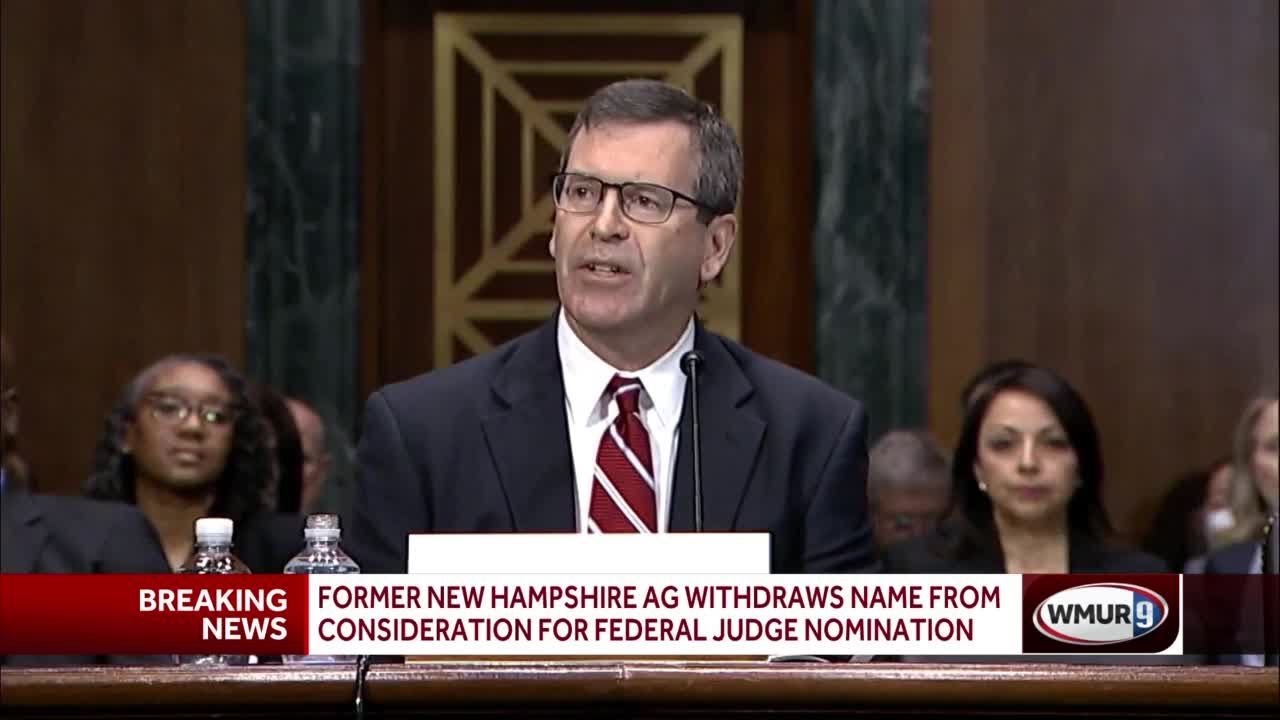 Former NH AG Delaney withdraws from federal judge nomination - YouTube