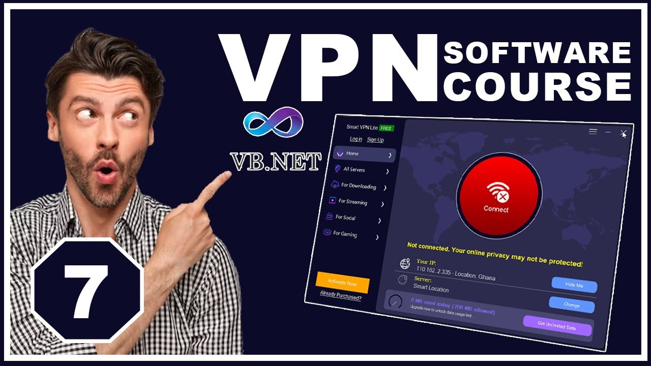 VB.NET - VPN Software Course - Part 7 - YouTube