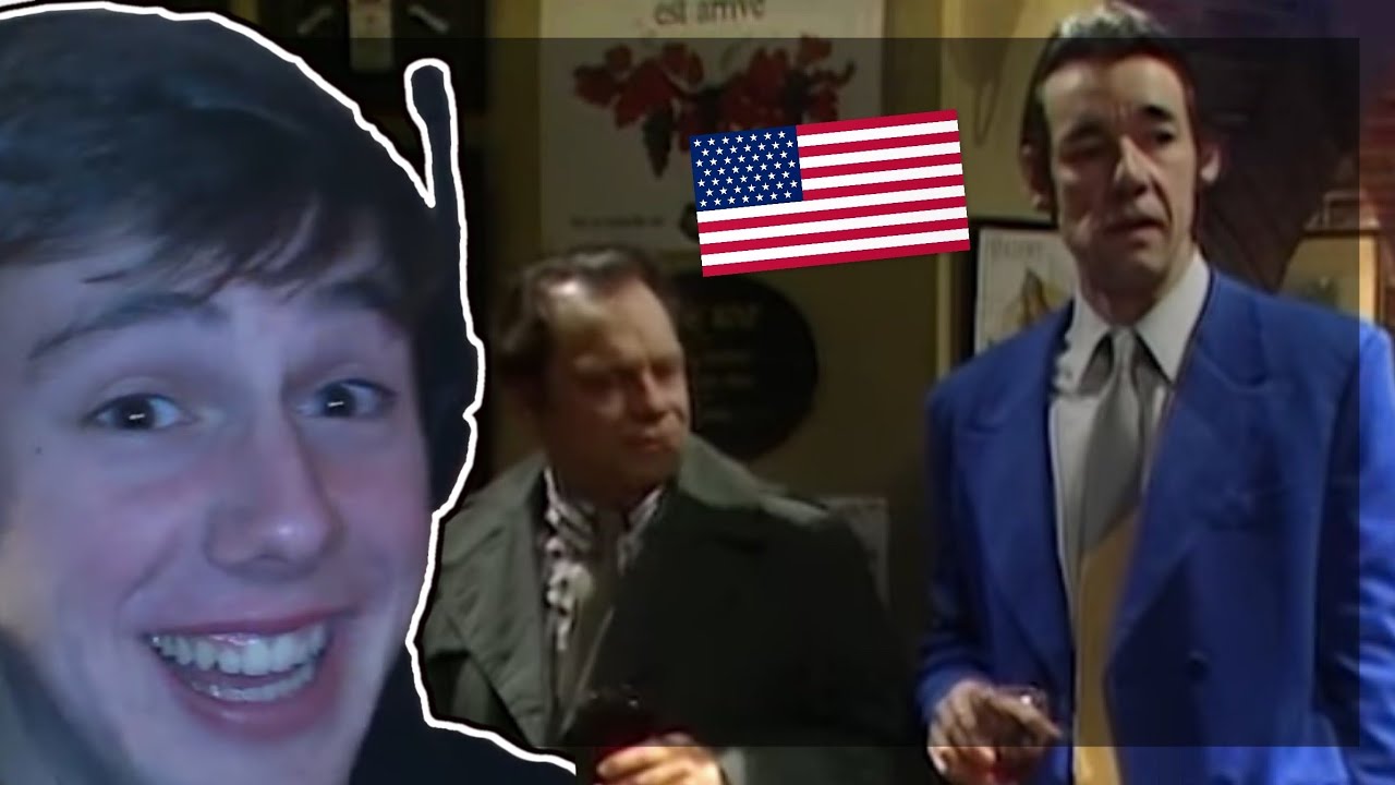 😂 American Reacts to "Only Fools and Horses - Falling Through The Bar ...