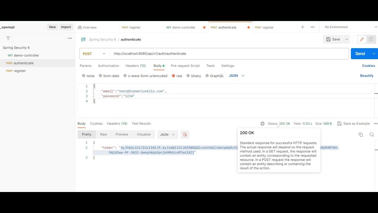 Learn To Build Secured Apis With Jwt Spring Security6 Openapi Springboot 3 Youtube 7271