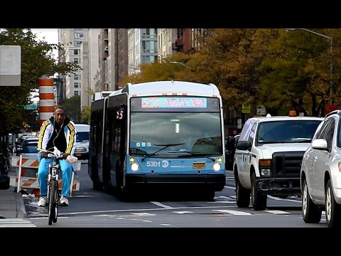 MTA NYC Bus M23 Select Bus Service bus at 1st Ave & 23rd St - YouTube