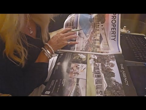 Asmr 🏘Property Listings. Soft Page Turning, Typing and Whispered. @LISASRELAXINGASMR-pb1gb