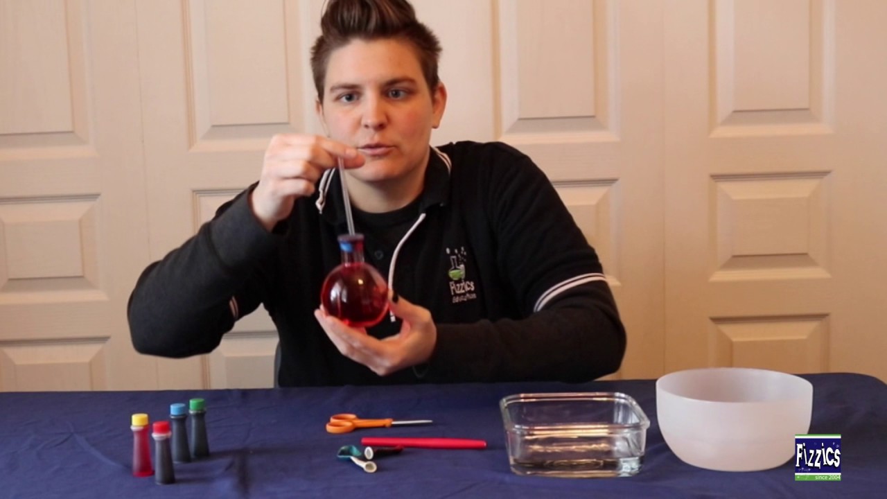 Make your own thermometer - YouTube