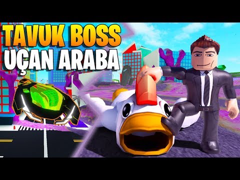 🚀 Tavuk Boss'u Kestik! Uçan Arabayı Aldık! 🐣 | Mad City | Roblox Türkçe
