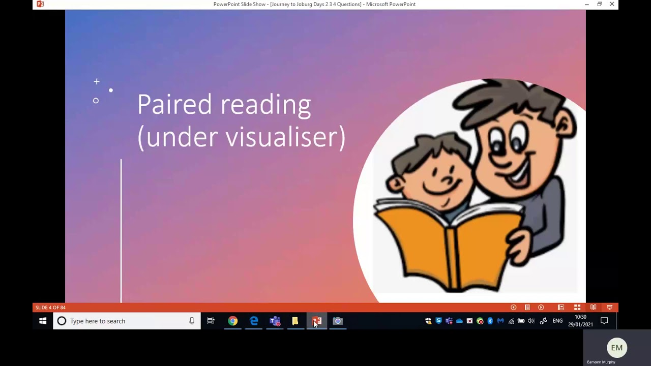 Paired reading 02 02 21 - YouTube