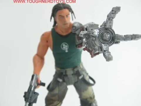 Neca Bionic Commando Nathan "rad" Spencer Action figure Pictures review - YouTube
