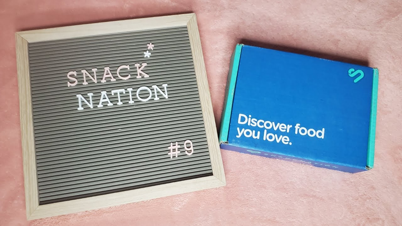 Snack Nation | Snack Box | Monthly Subscription - YouTube
