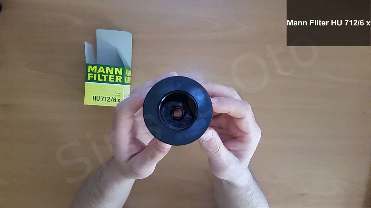 Mann Filter HU 712 6x Yağ filtresi 03C115562 03C115577A - YouTube