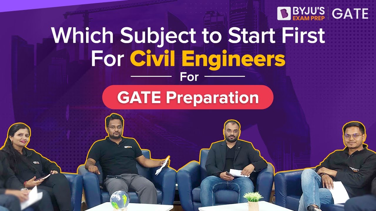 Which Subject to Start First For Civil Engineers for GATE Preparation ...