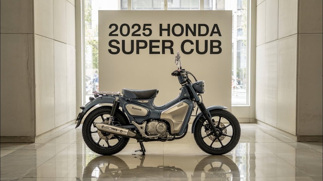 2025 Honda Super Cub Review: The Ultimate City Commuter! - YouTube