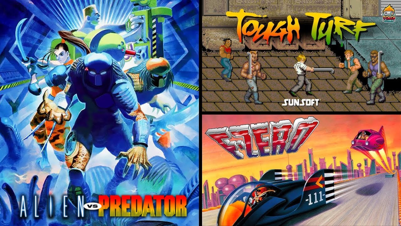 Alien vs Predator - Tough Turf - F-Zero SNES Races - Let's Go! - YouTube