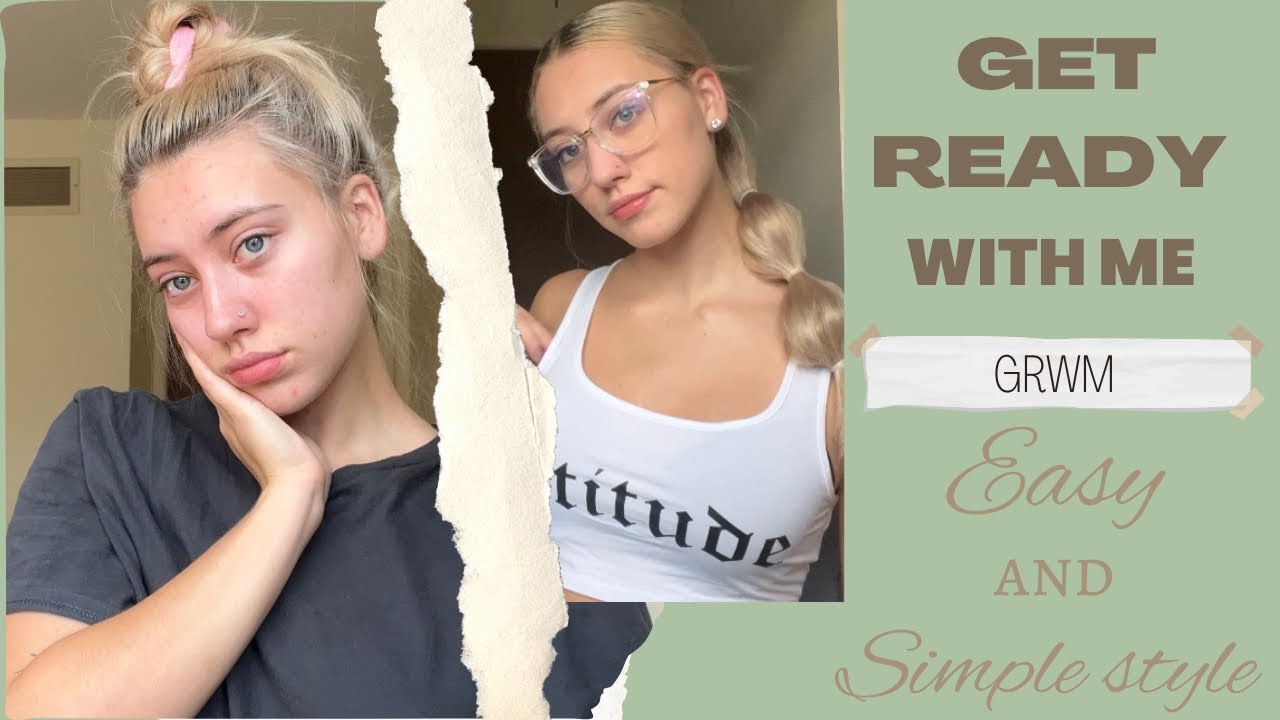 Grwm : easy and simple style #grwm #clothes - YouTube