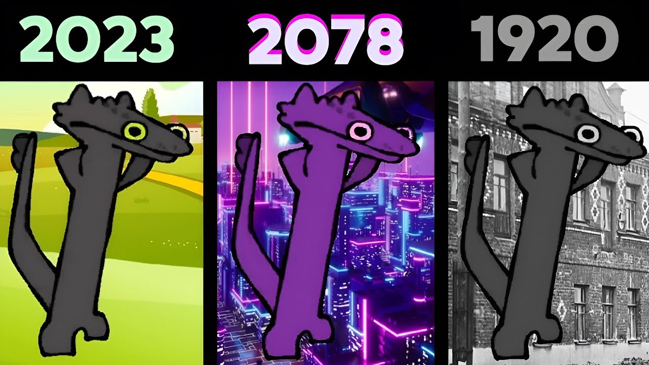 TOOTHLESS DANCING BUT EVERY TIME DIFFERENT YEARS - YouTube