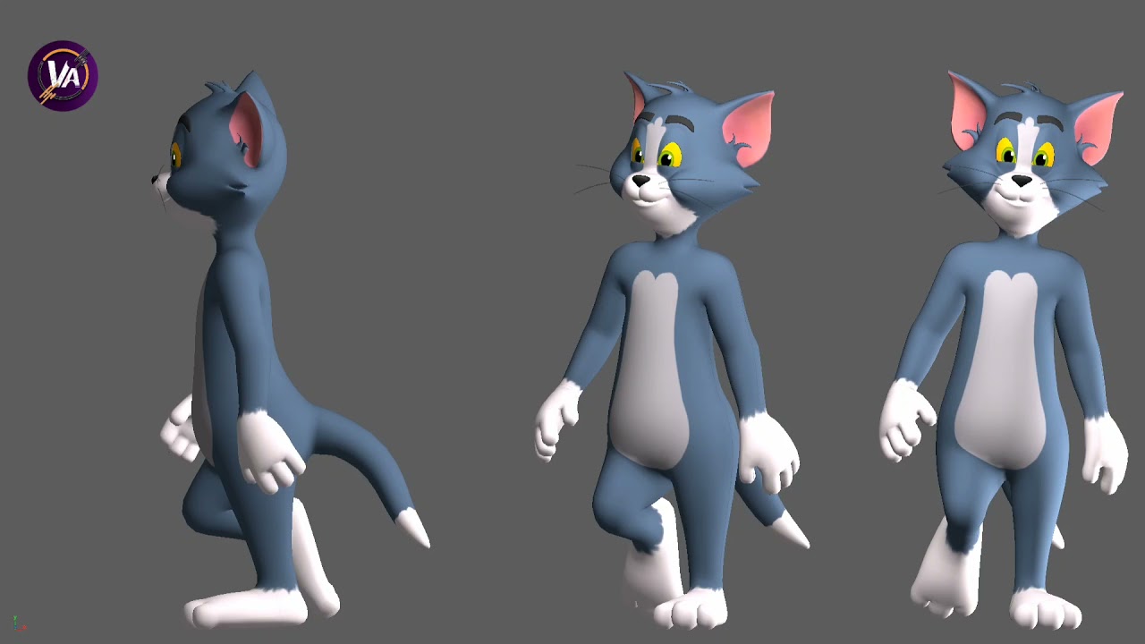 3D Walkcycle Animation // Tom Walkcycle - YouTube