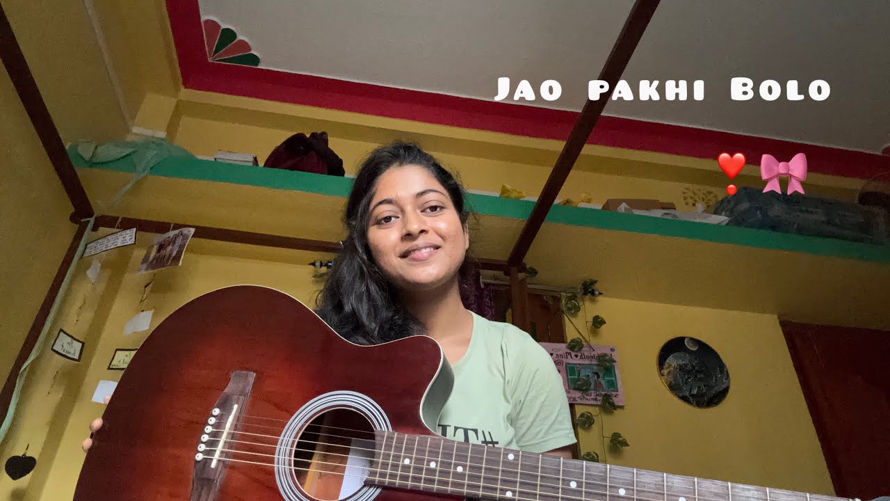 Jao Pakhi Bolo || Guitar Cover || #guitar #love #rain - YouTube