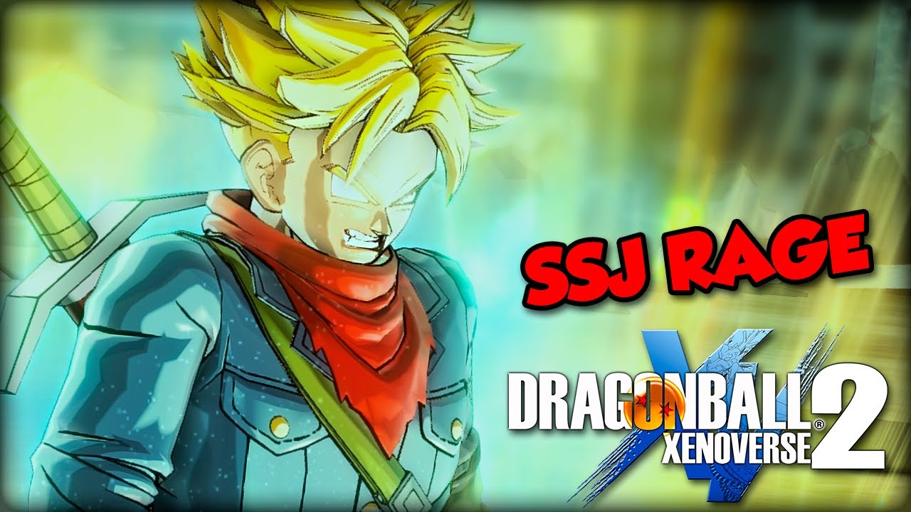 Dragon Ball Xenoverse 2 // Trunks SSJ Rage !!! - YouTube