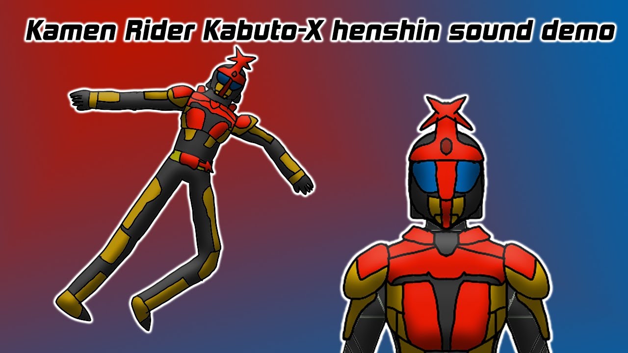 Kamen Rider Kabuto-X henshin sound demo - YouTube