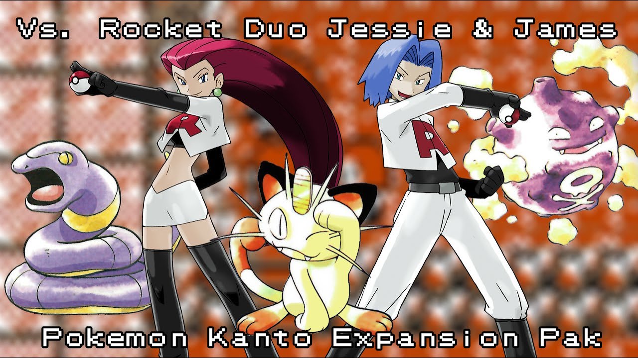 Pokemon Kanto Expansion Pak - Vs. Rocket Duo Jessie & James - YouTube