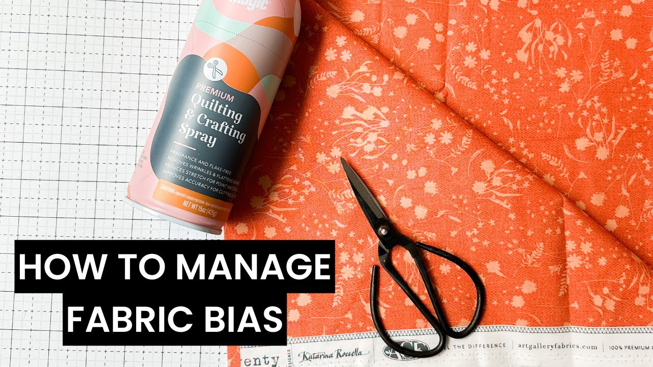 Dealing with Fabric Bias: How to Sew Like a Pro! - YouTube