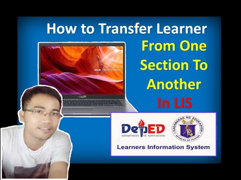 How To Transfer Learner From One Section To Another In LIS l Radz Tutorial Vlogs - YouTube