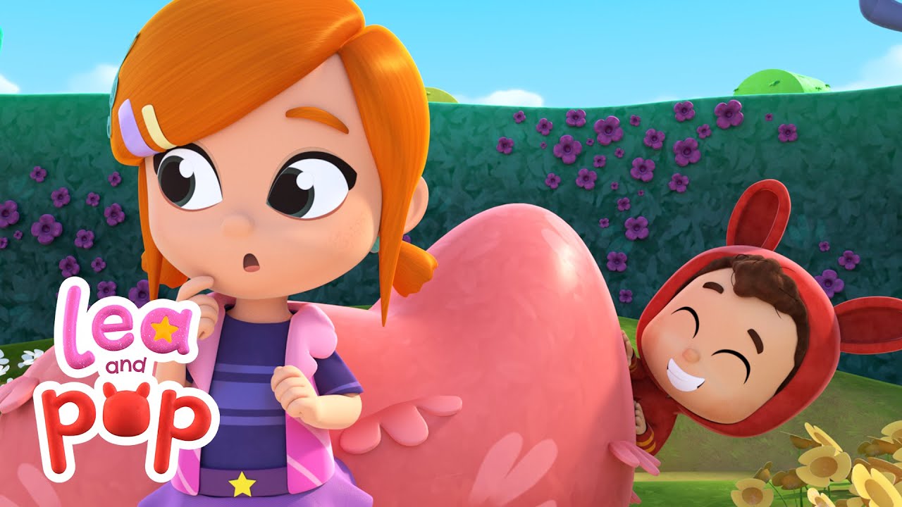 The Game of Hide and Seek with Lea and Pop | Peek a Boo, Where are You ...