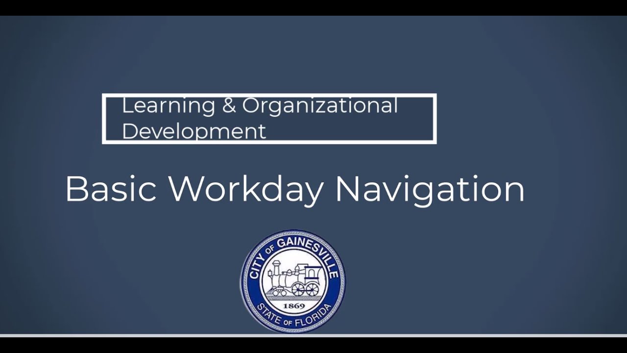 Workday Basic Navigation for New Community Builders! - YouTube