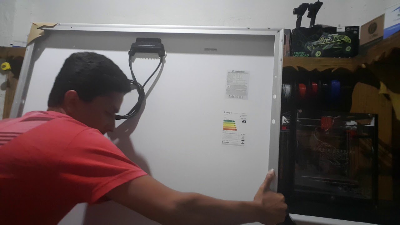 Painel solar canadian 275w - Sistema Solar OFF-GRID - YouTube