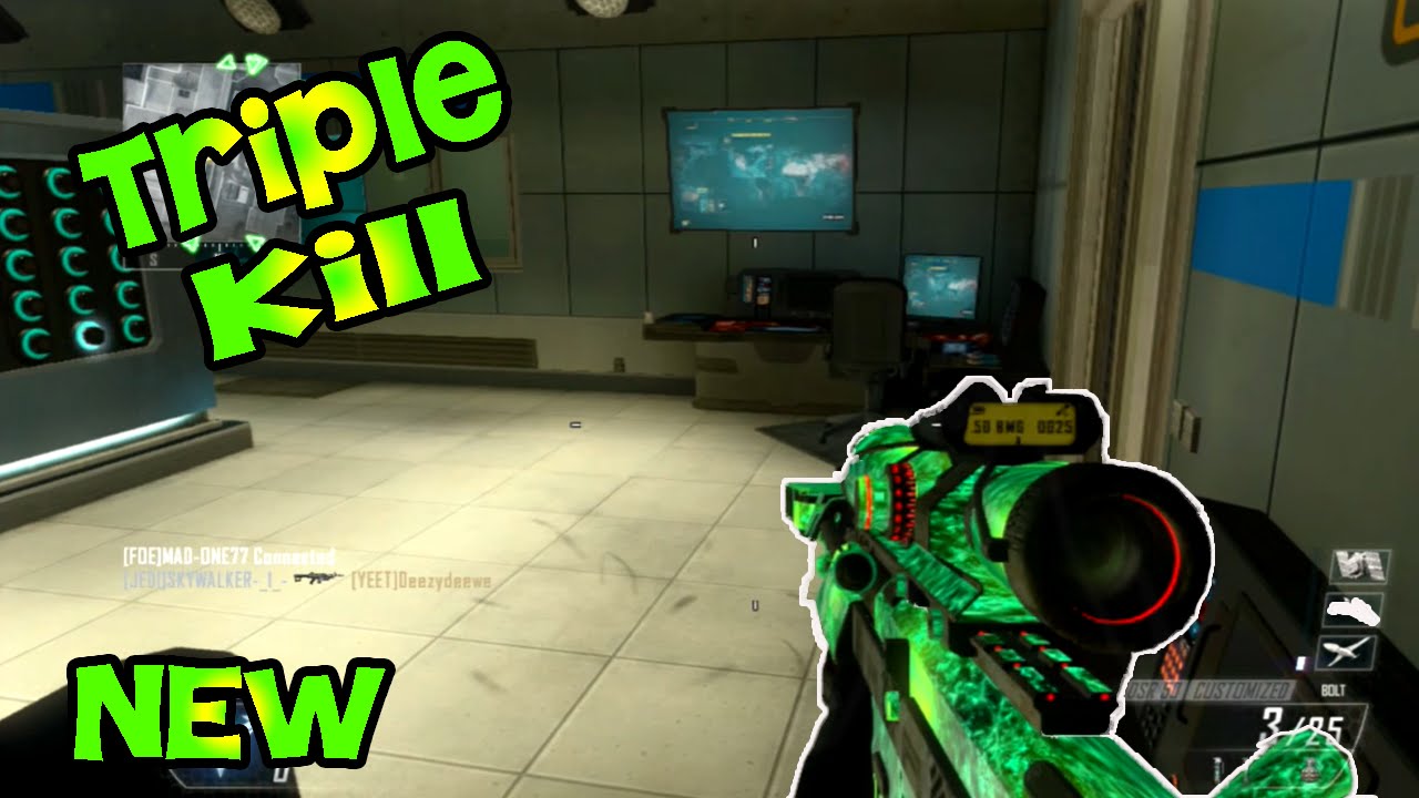 Triple kill SNIPING BO2 - YouTube