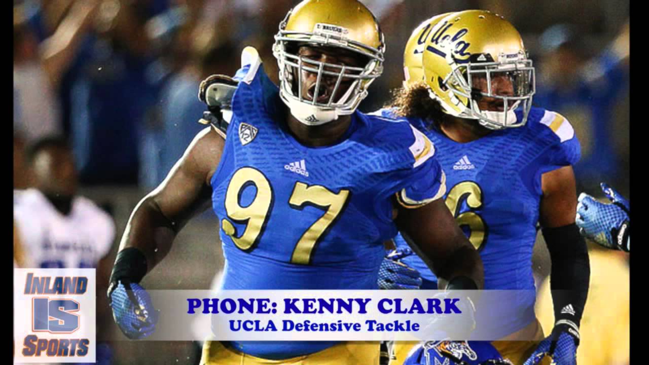FOOTBALL: UCLA DT KENNY CLARK INLAND_SPORTS INTERVIEW - YouTube