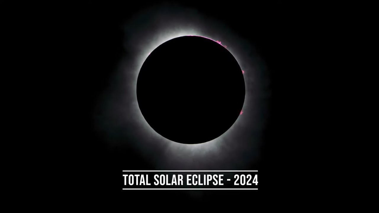 Total Solar Eclipse of April 8th, 2024. From Hamilton, Ontario, Canada ...