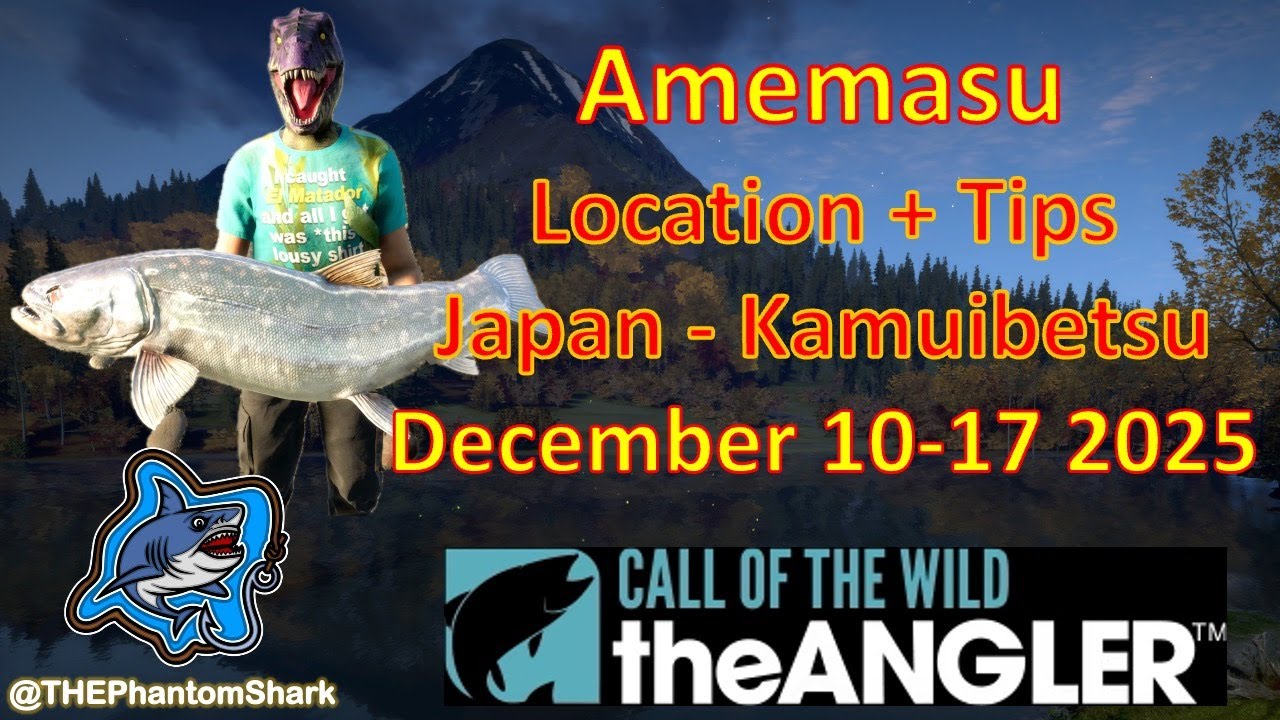 Legendary Fish Amemasu This Week December 10-17 2025 Japan Kamuibetsu ...