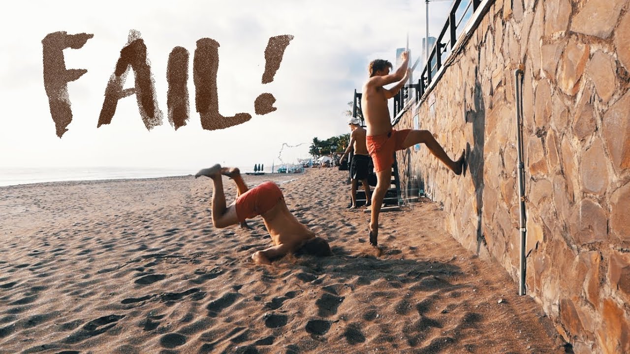 ROLIG FAIL PÅ STRANDEN - Bali Vlogg | 28/30 - YouTube