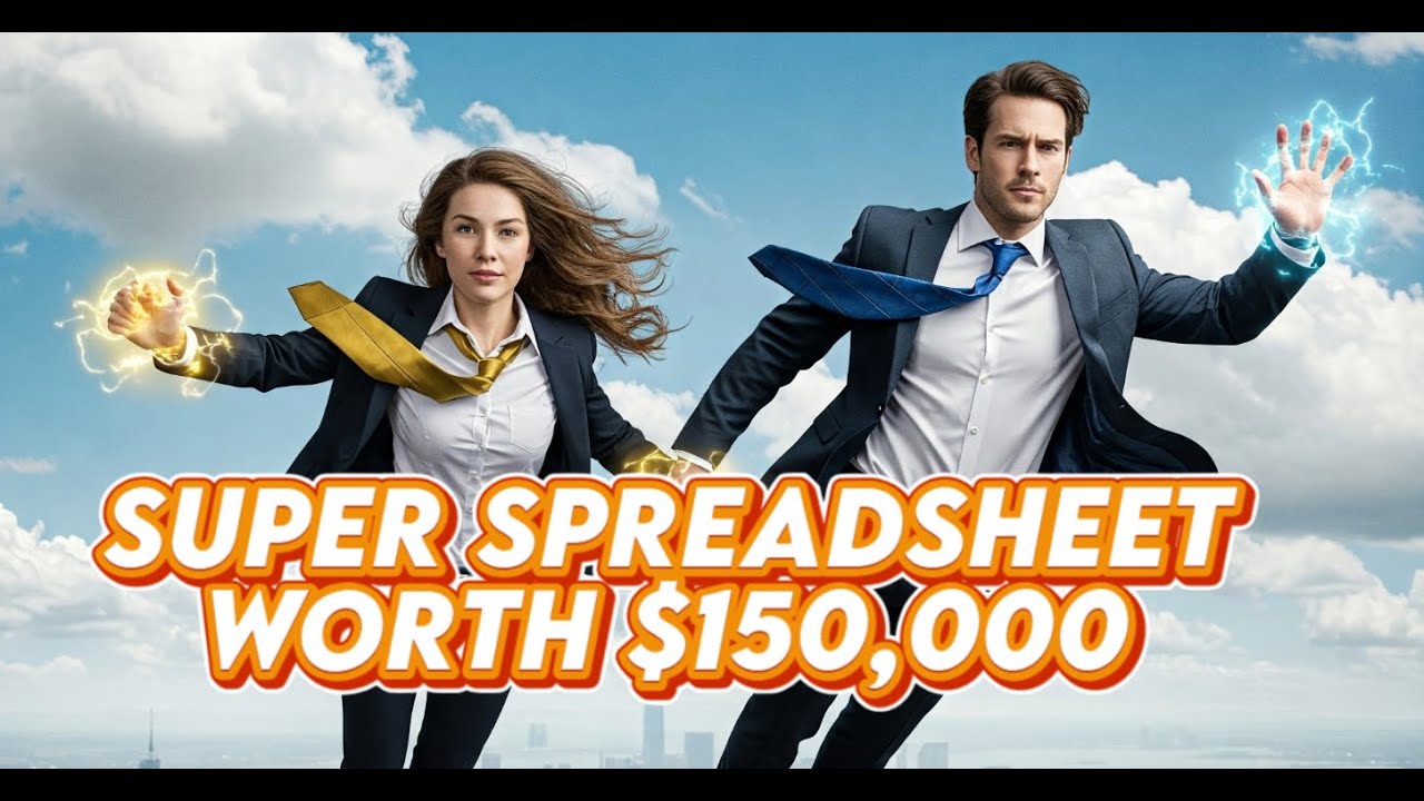 A Super-Spreadsheet Worth $150,000 To You - YouTube