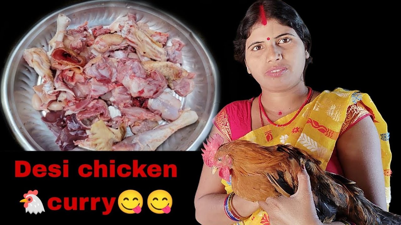 Desi chicken curry | Desi murga recipe | Desi murga curry eating. - YouTube