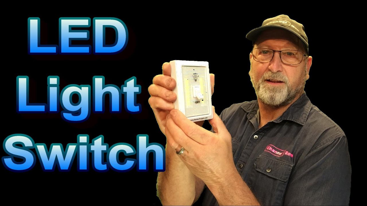 Best Emergency LED Light Switch - YouTube