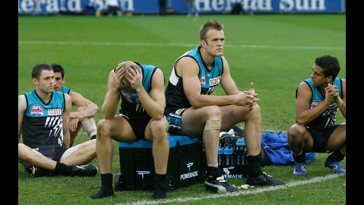 Every Port Adelaide Goal - Grand Final 2007 v Geelong - YouTube