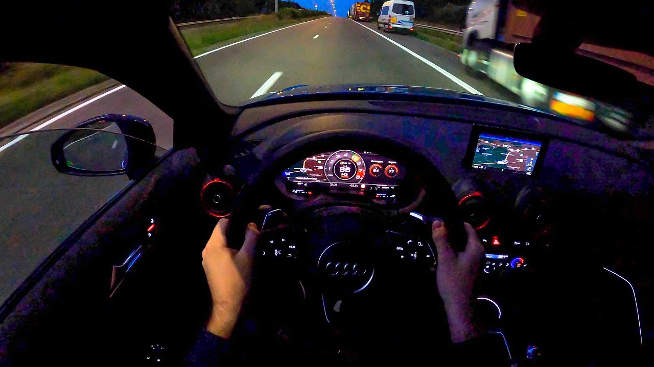 2020 Audi RS3 8V Sportback with Sport Exhaust | POV NIGHT Drive ...