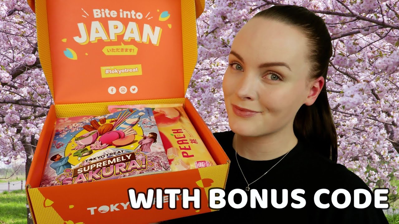 TOKYO TREAT UNBOXING - SAKURA BOX APRIL 2022 WITH BONUS CODE! Premium ...