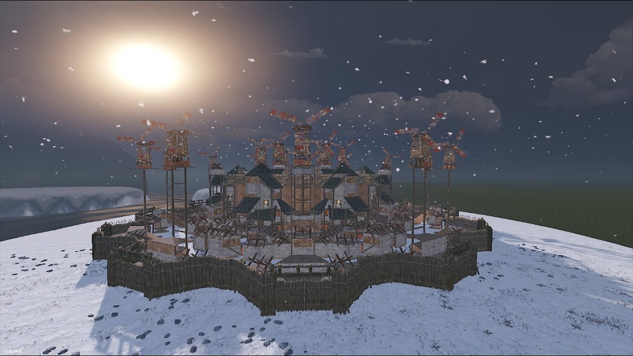 mini iced v4 | best vital rust base | #rust - YouTube